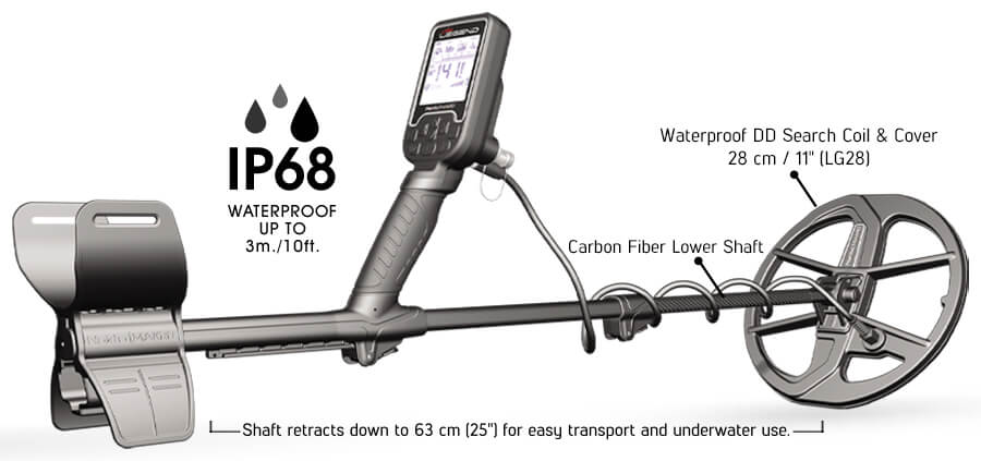 Nokta Makro Legend Metal Detector WHP | Duchy Detectors