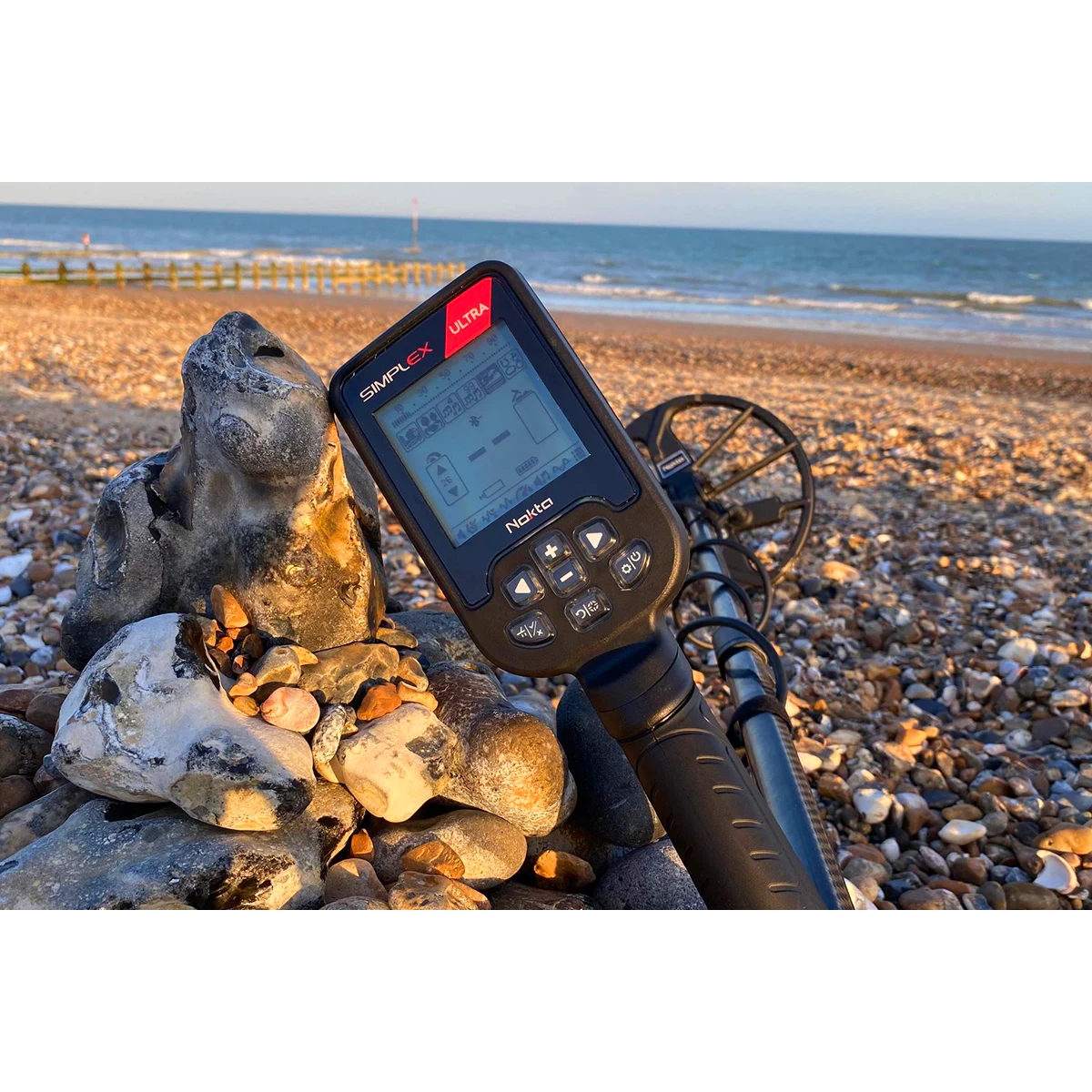 Nokta Simplex Ultra Metal Detector WHP + Accupoint Pointer