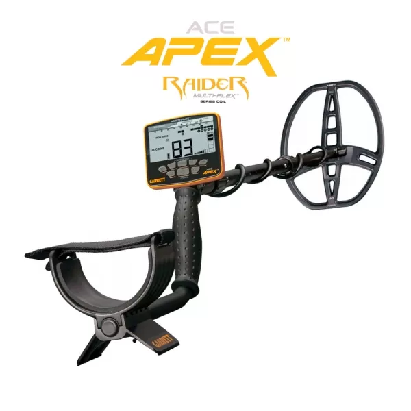 Garrett ACE APEX Metal Detector with 8.5"x 11" Raider Coil
