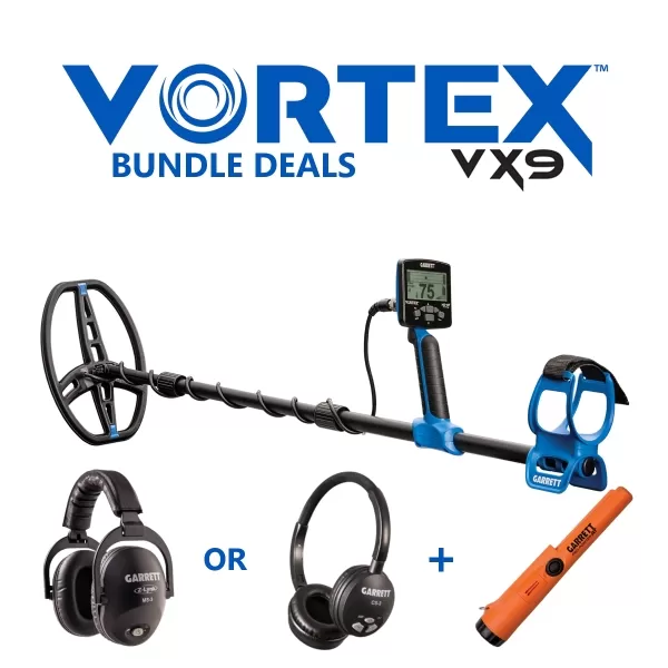 Garrett Vortex VX9 Metal Detector | Duchy Metal Detectors
